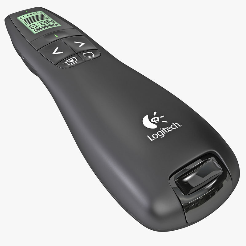 3d model professional presenter logitech r800