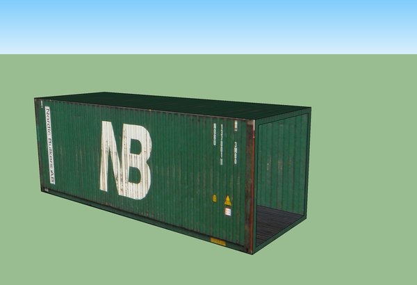 Cargo Container SketchUp Models for Download | TurboSquid