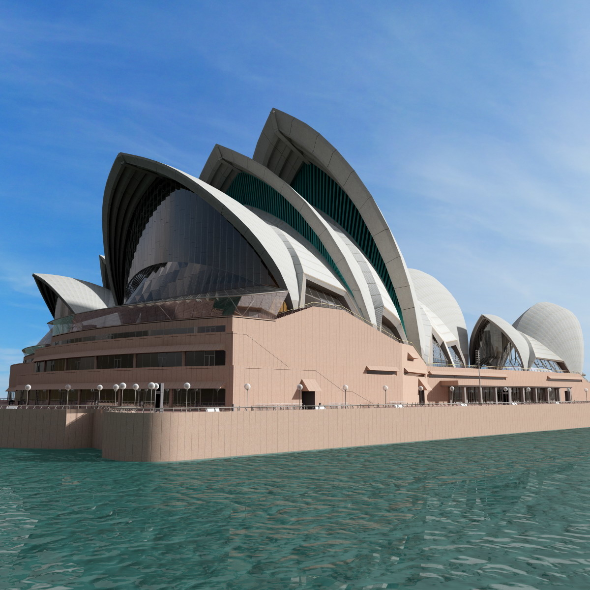 3d model of sydney opera house