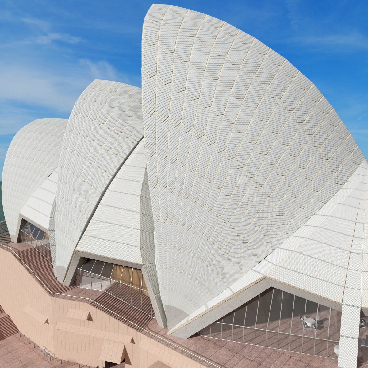 3d model of sydney opera house