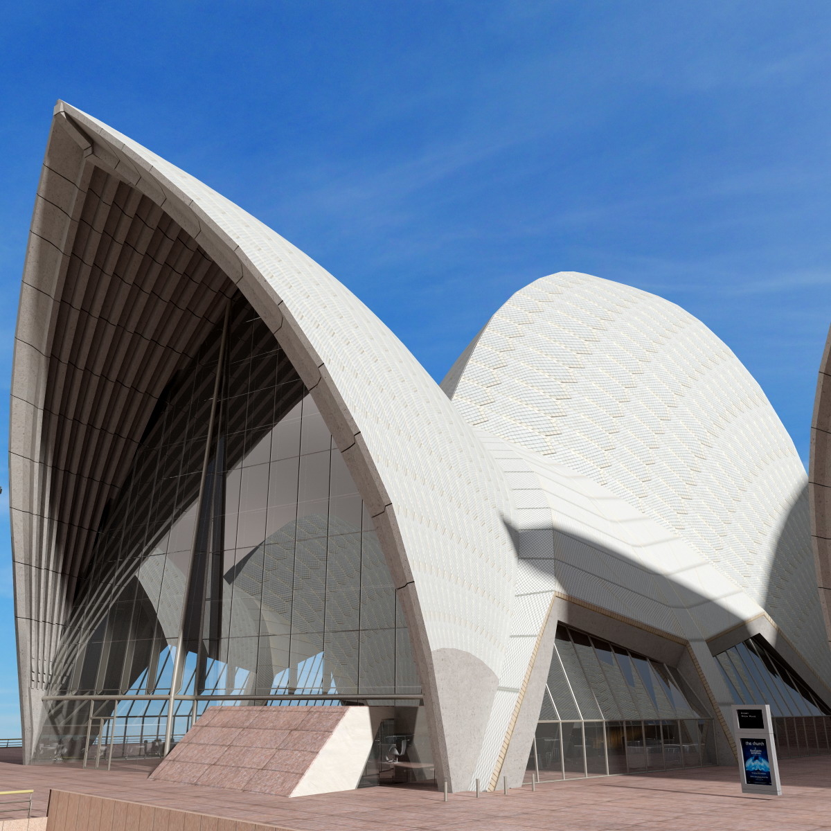 3d model of sydney opera house