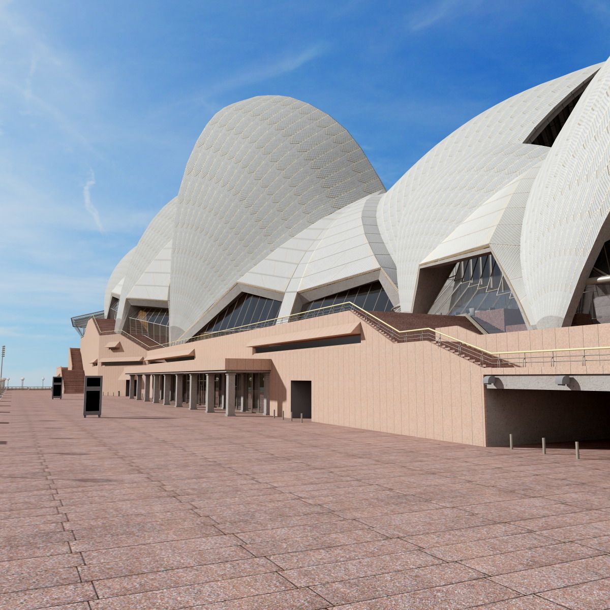 3d model of sydney opera house