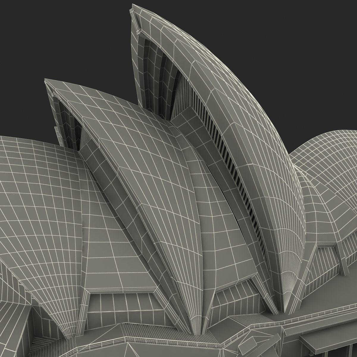 3d model of sydney opera house