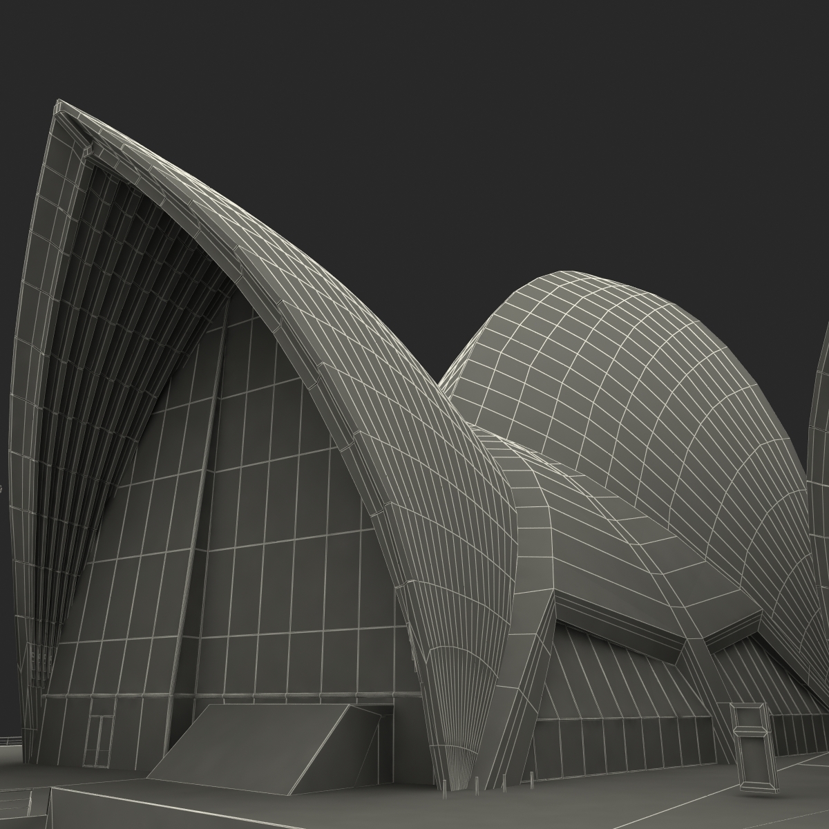 3d model of sydney opera house