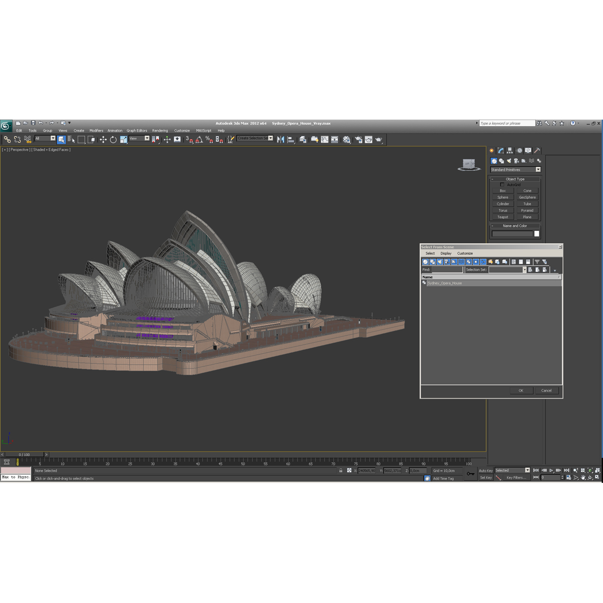 3d model of sydney opera house