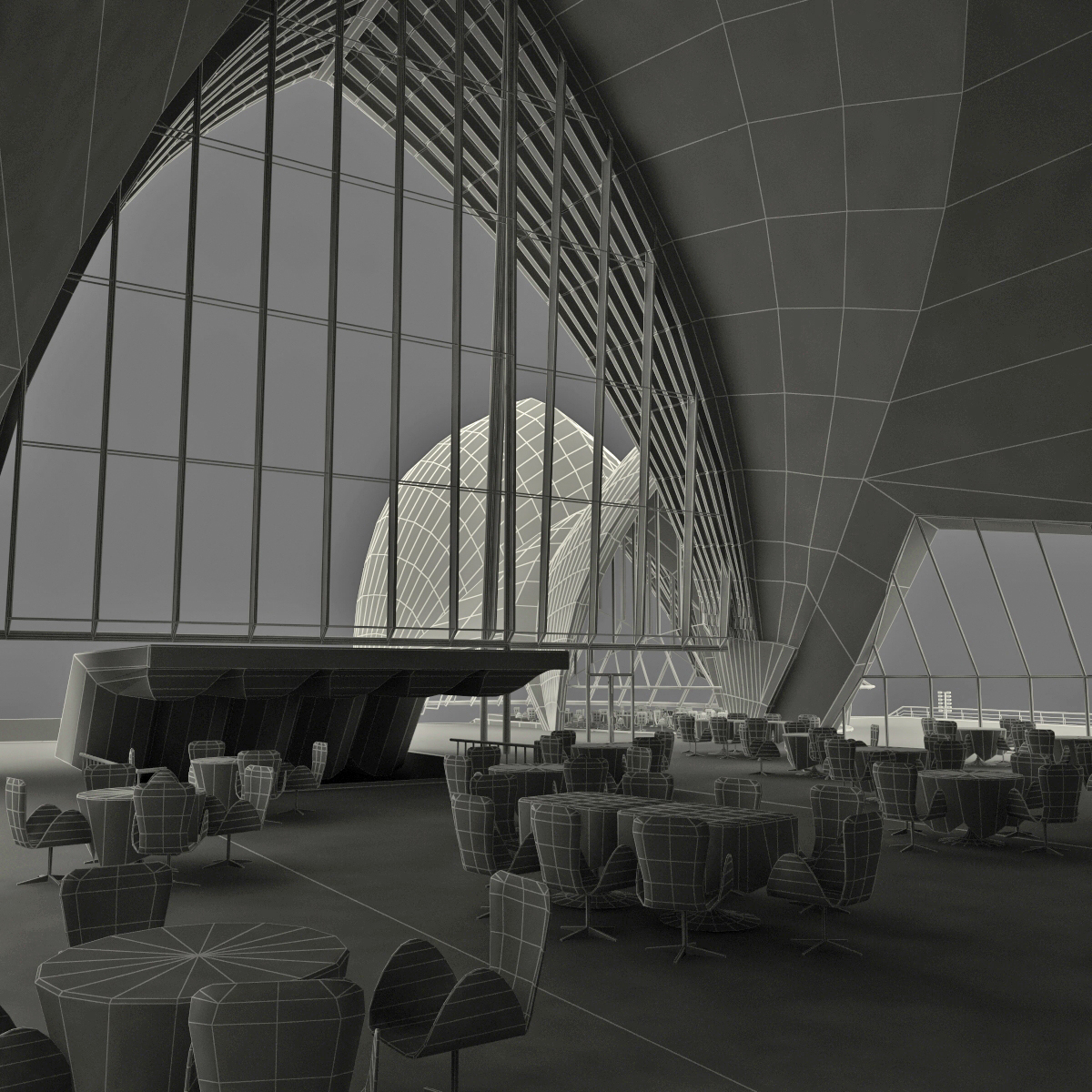 3d model of sydney opera house