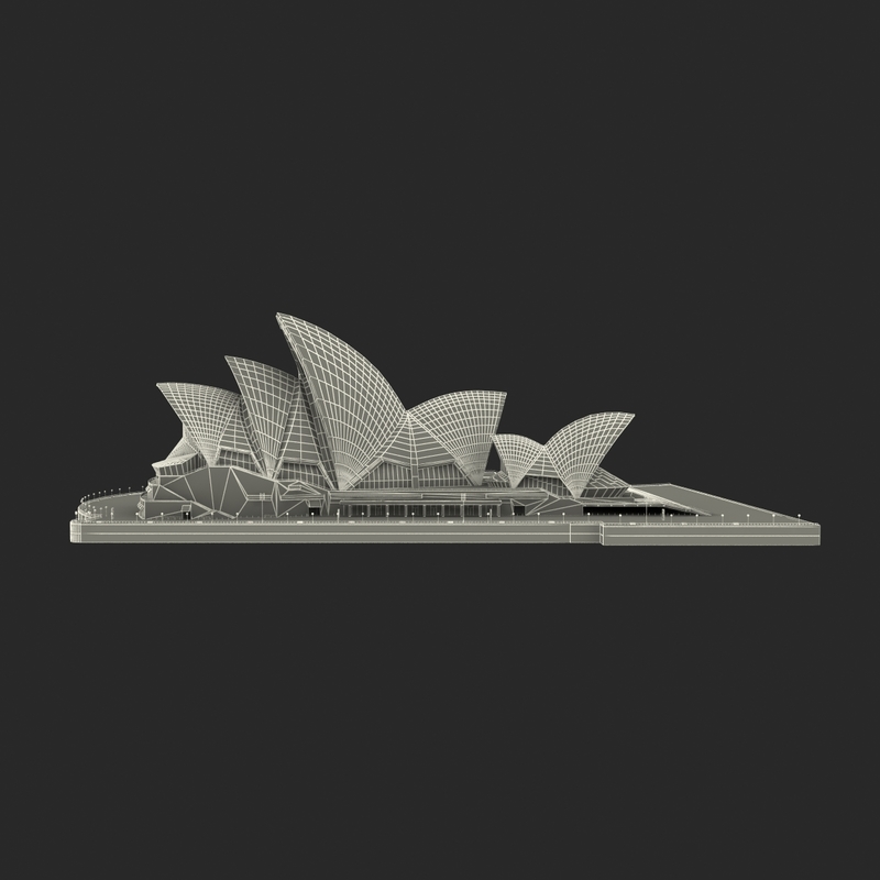 3d model of sydney opera house