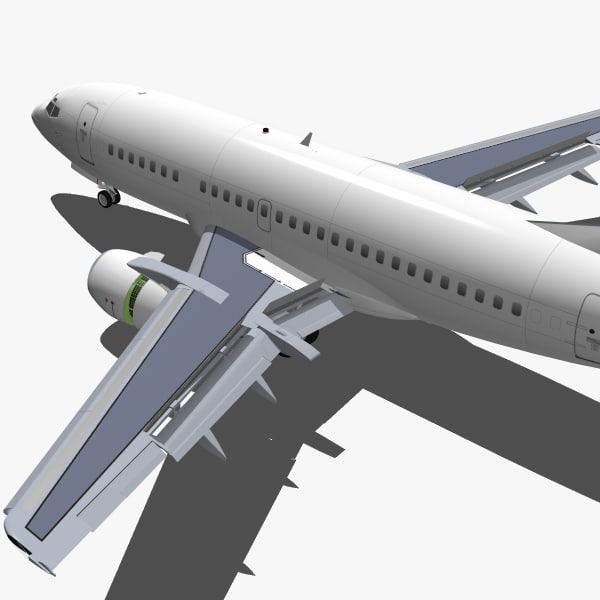 3d boeing 737-500 737 model