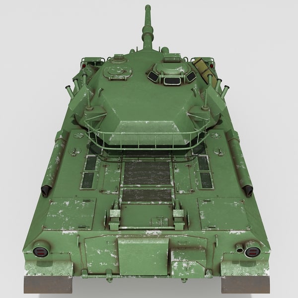 japanese type 74 tank 3d model