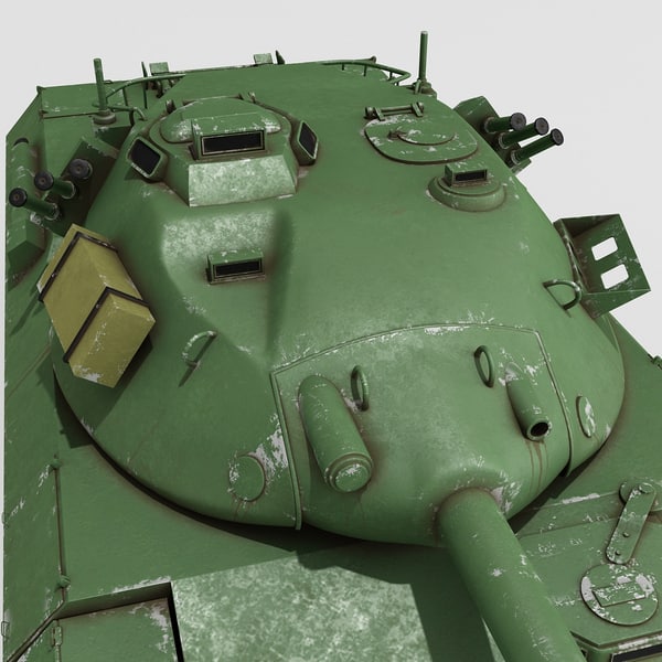japanese type 74 tank 3d model