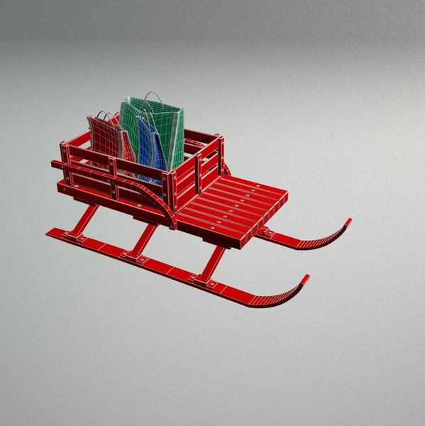 snow sledge christmas max