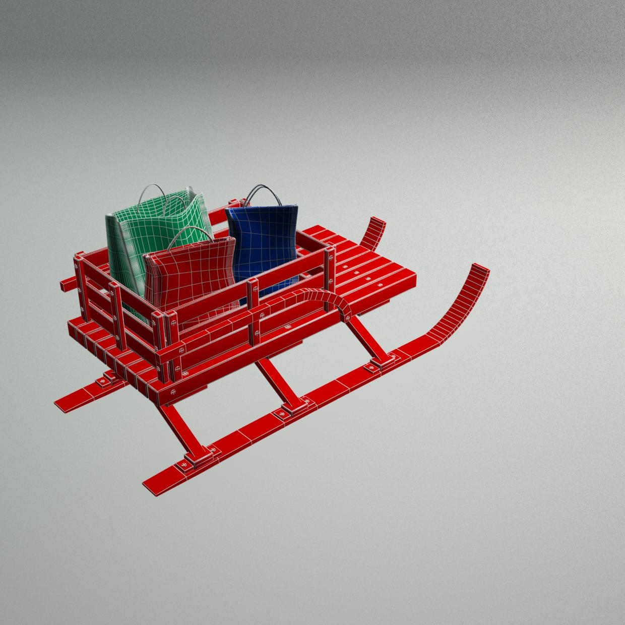 snow sledge christmas max