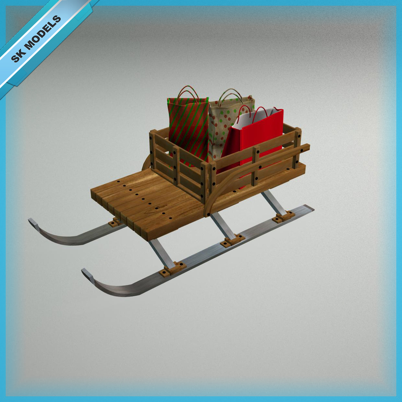 snow sledge christmas max