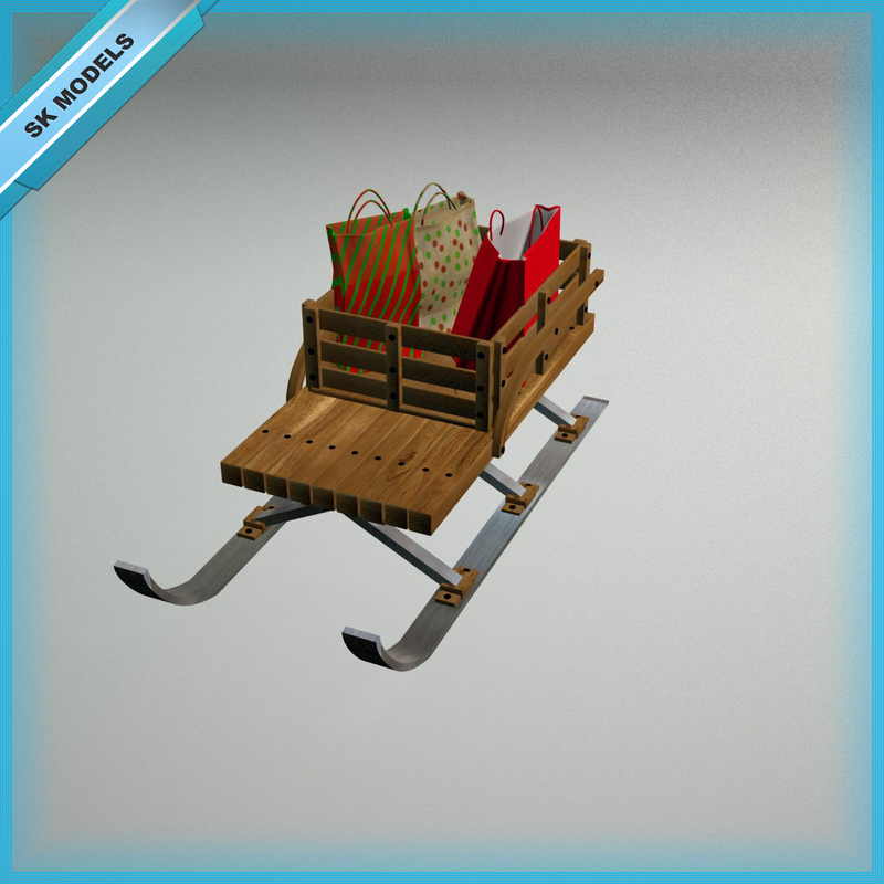 snow sledge christmas max