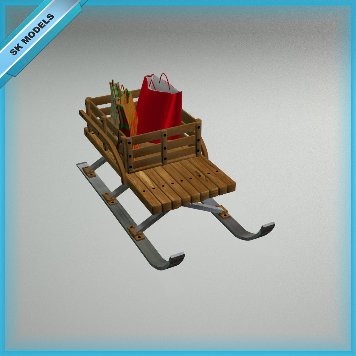 snow sledge christmas max