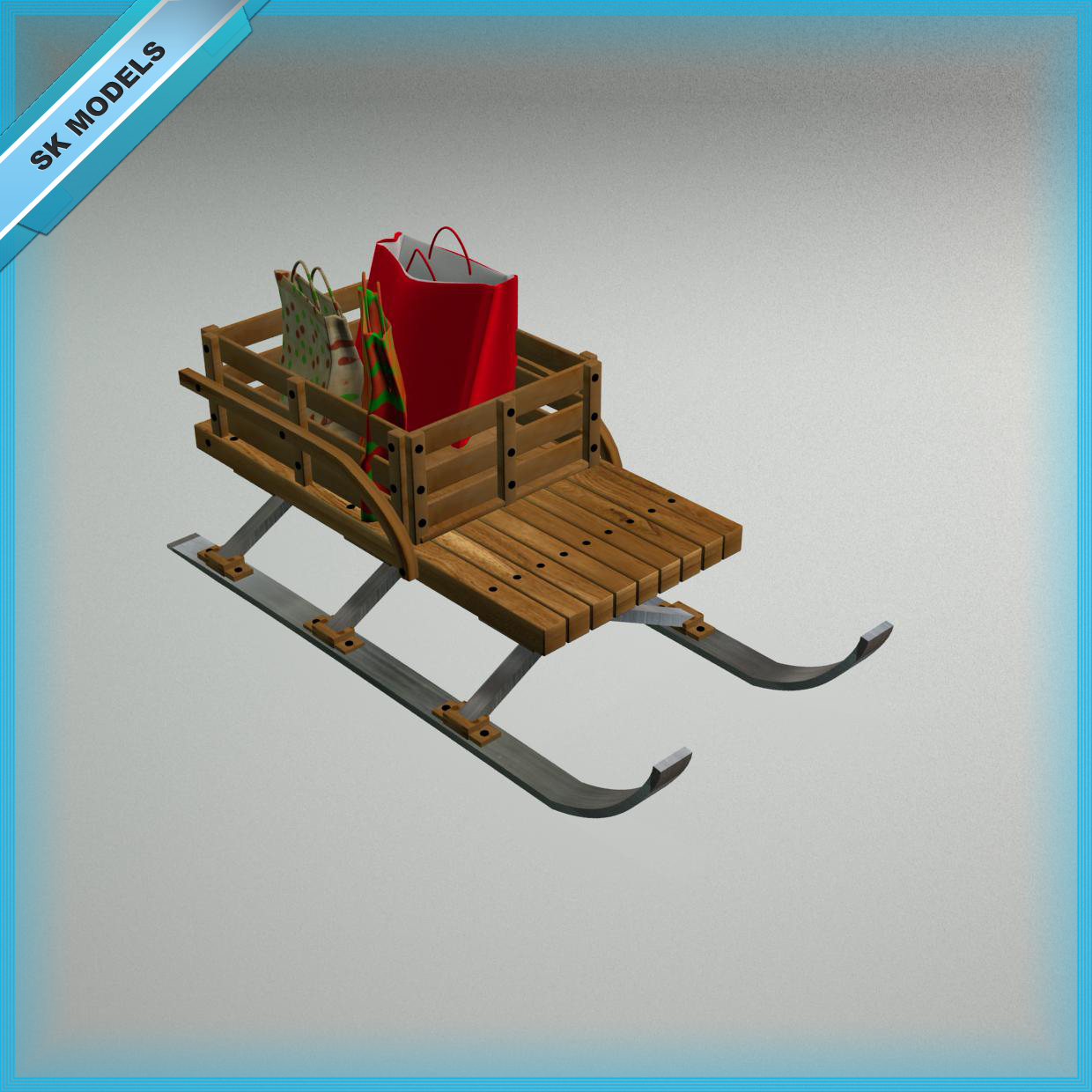 snow sledge christmas max