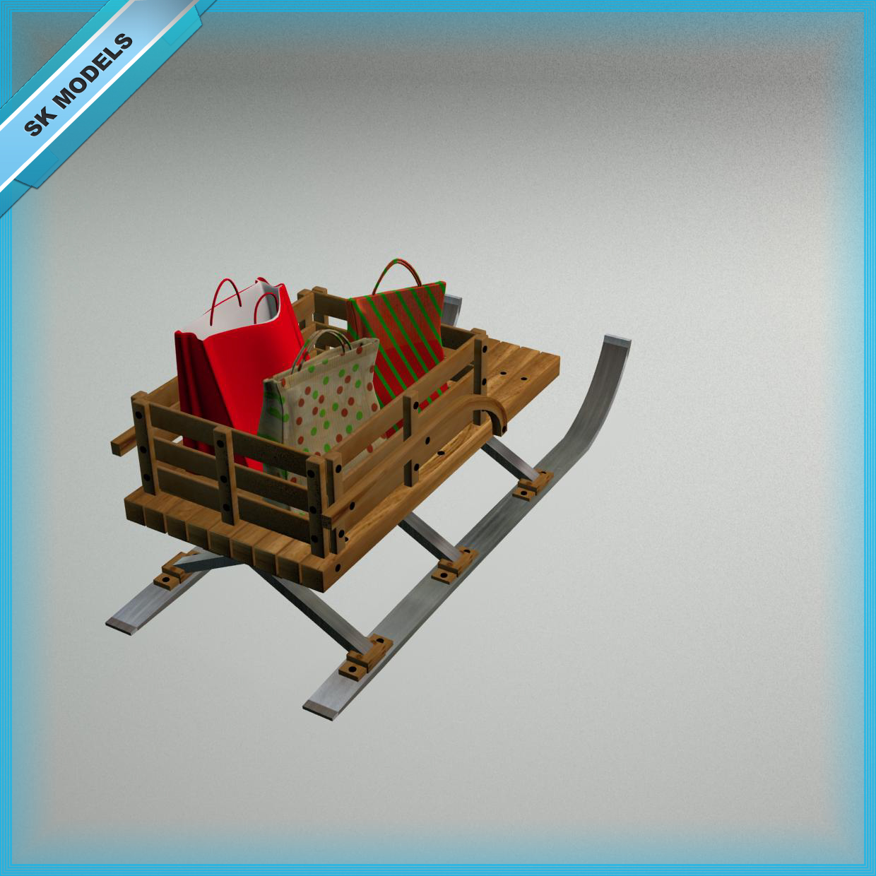 snow sledge christmas max