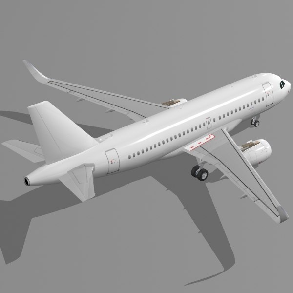 sharkleted airbus a319neo a319 dwg