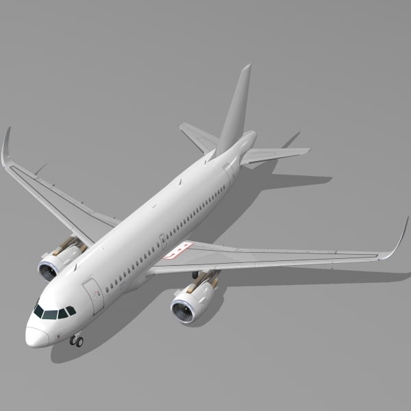 sharkleted airbus a319neo a319 dwg