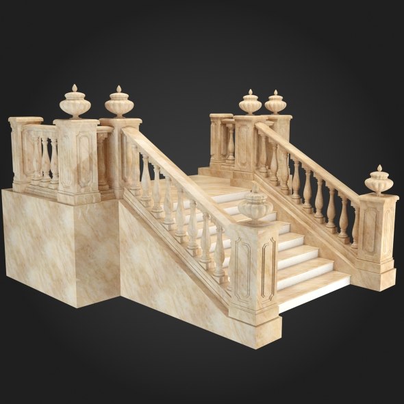 3d architectural modules model