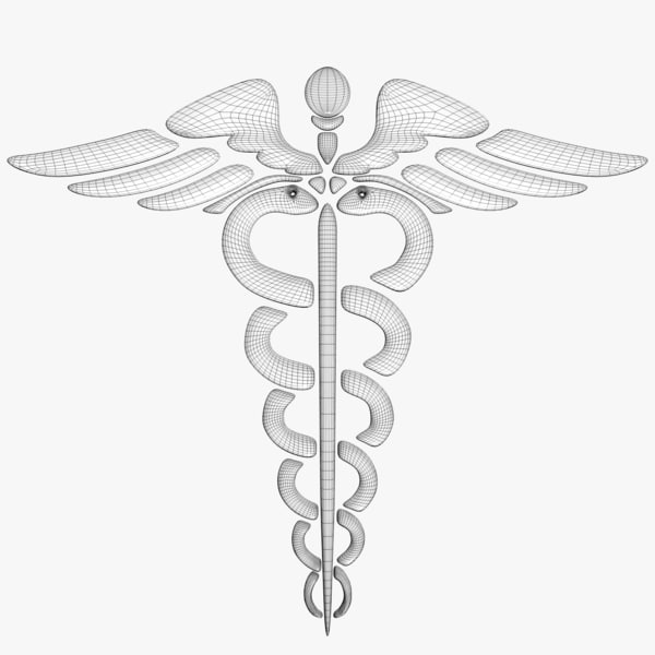 caduceus symbol x