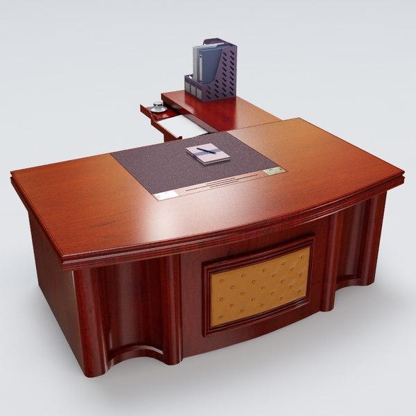 computer table 3d model