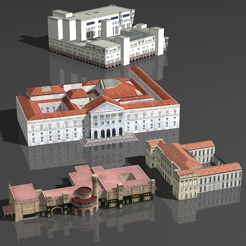 modelo 3d paquete de museo - TurboSquid 762307