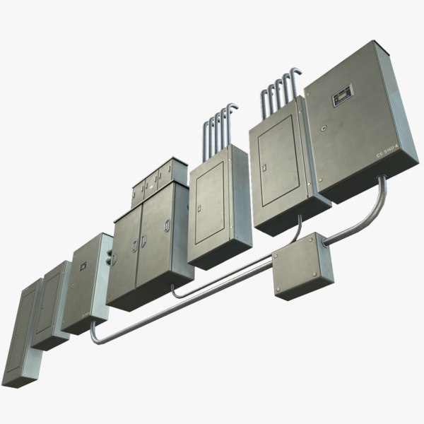 control panel 2 3d model