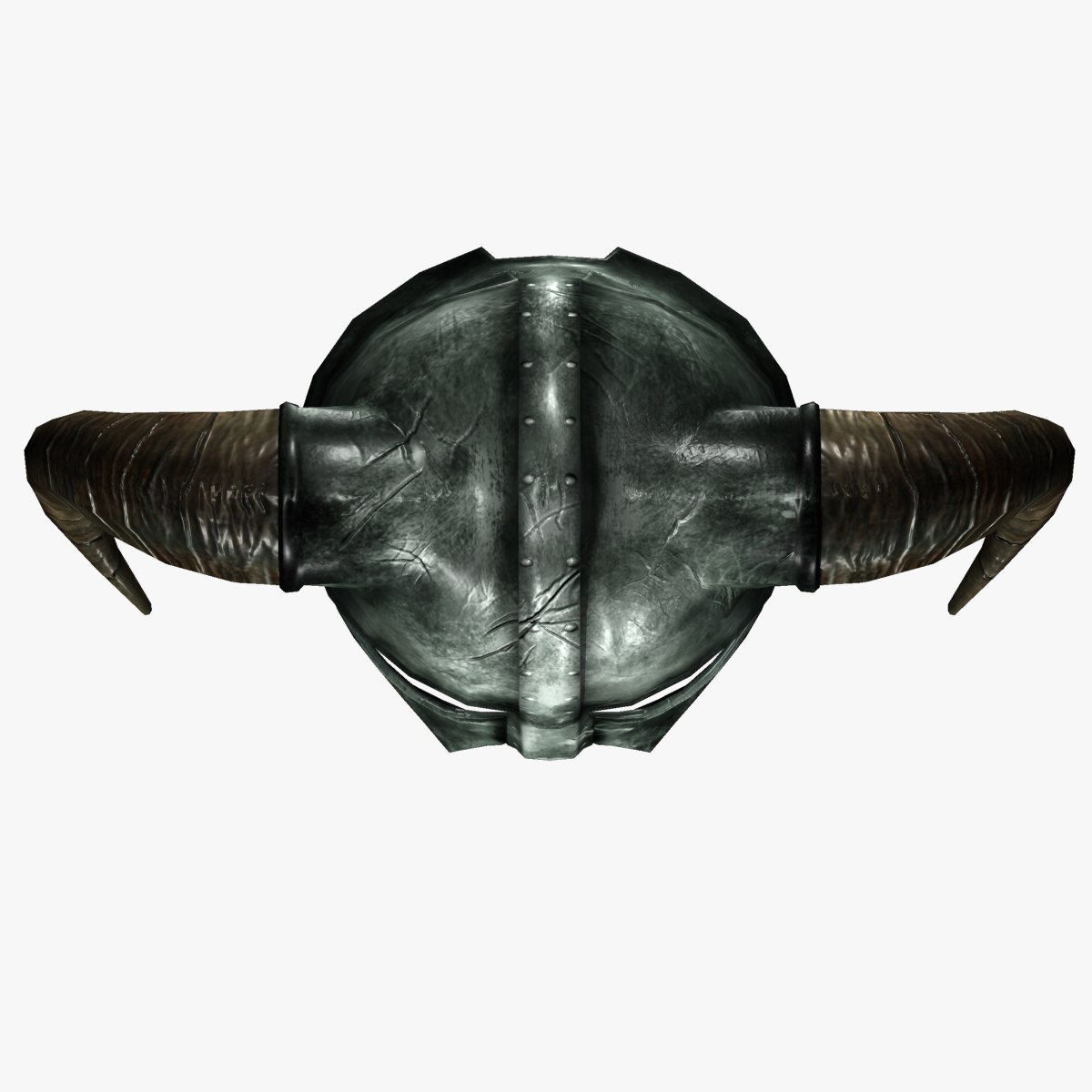 fantasy horned helmet 3d model