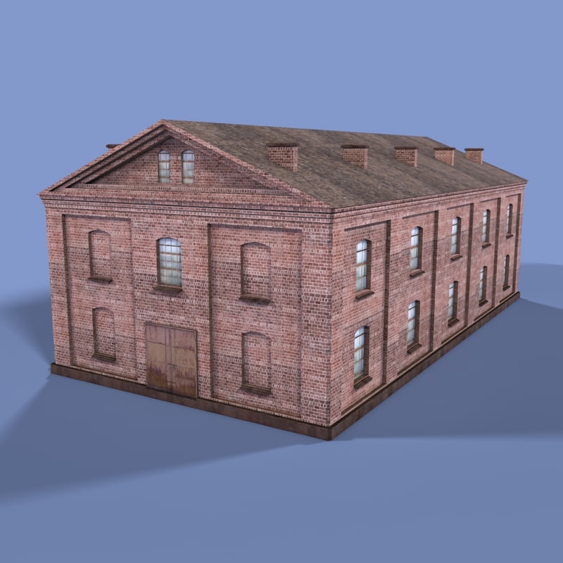 warehouse 3d model
