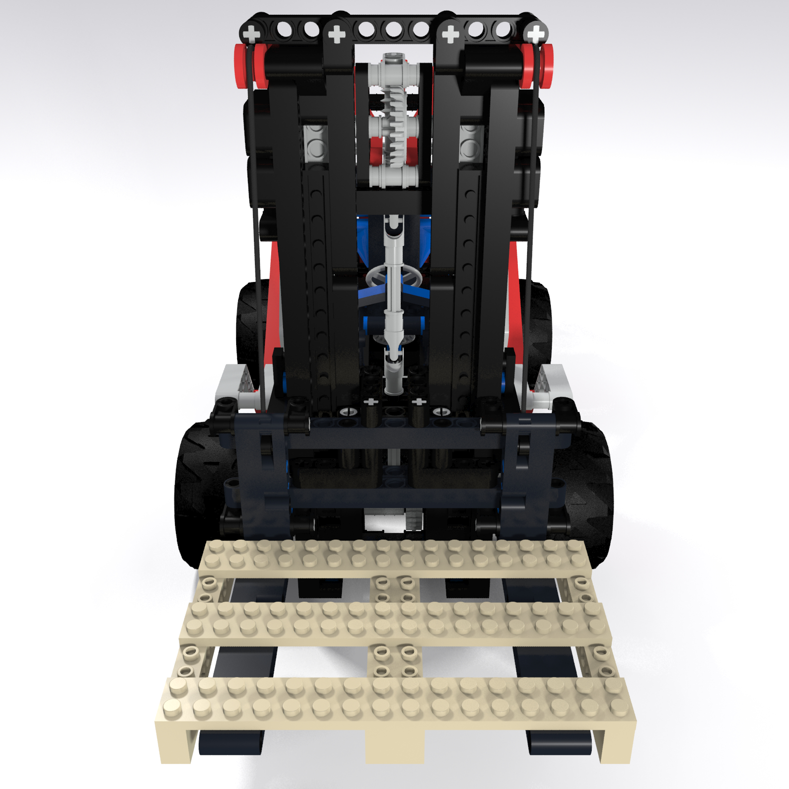 lego forklift 3d 3ds