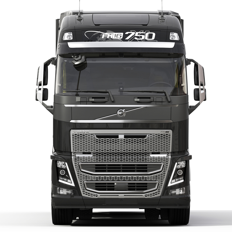 fh 2013 trucks 3d model
