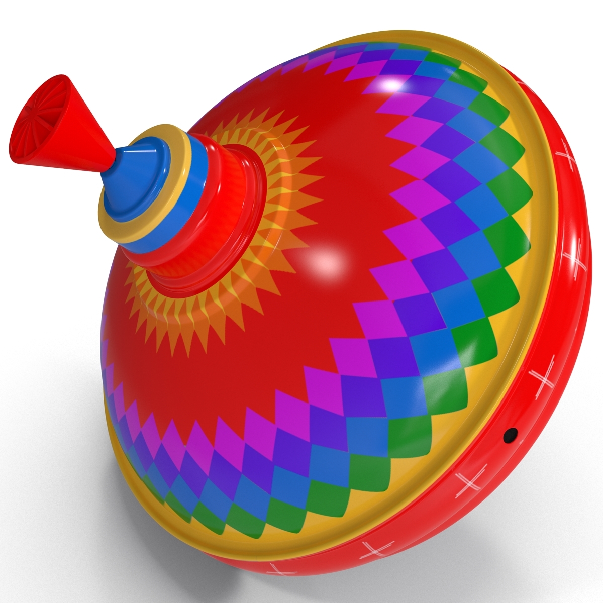 spinning 3d model