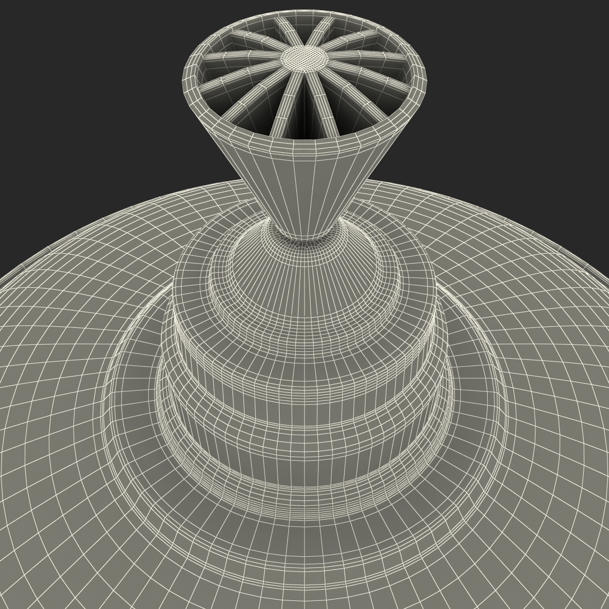 spinning 3d model