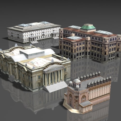 modelo 3d paquete de museo 05 - TurboSquid 762293
