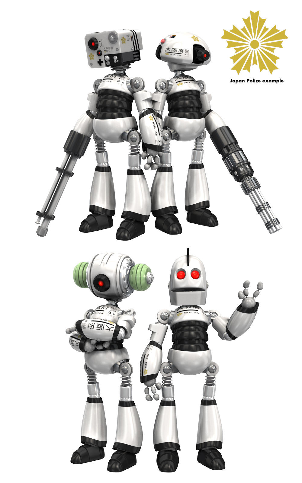 gini droid complete 3d model