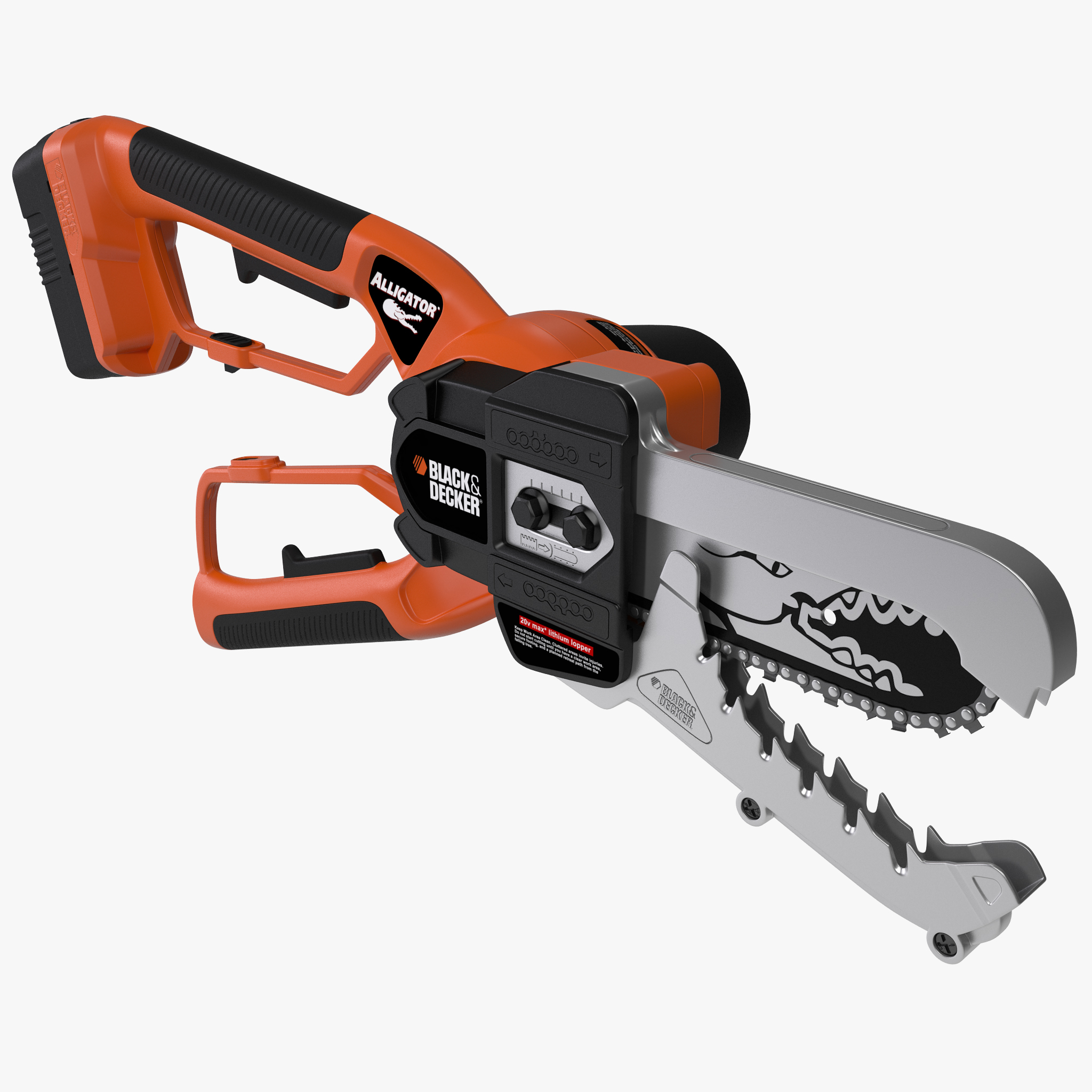 alligator lopper saw black 3ds