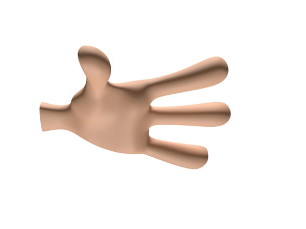 Cartoon Hand 3D Models for Download | TurboSquid