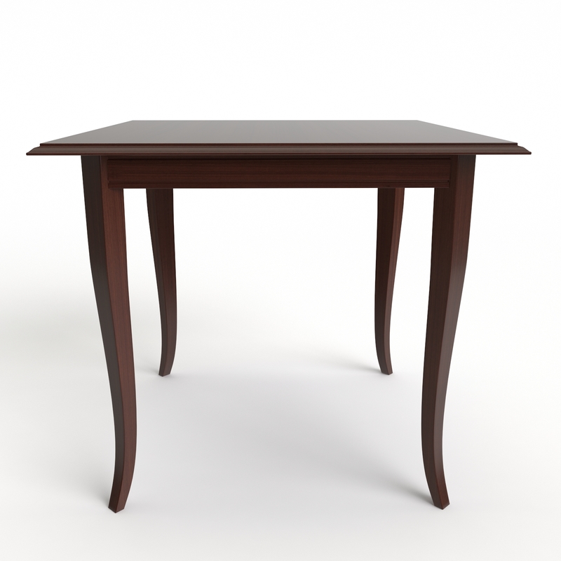 free dining table 3d model