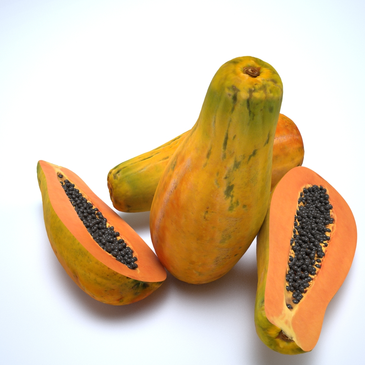 3d papaya