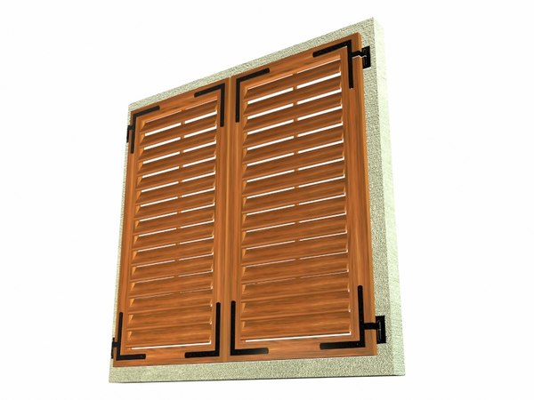 3D Shutters Models | TurboSquid