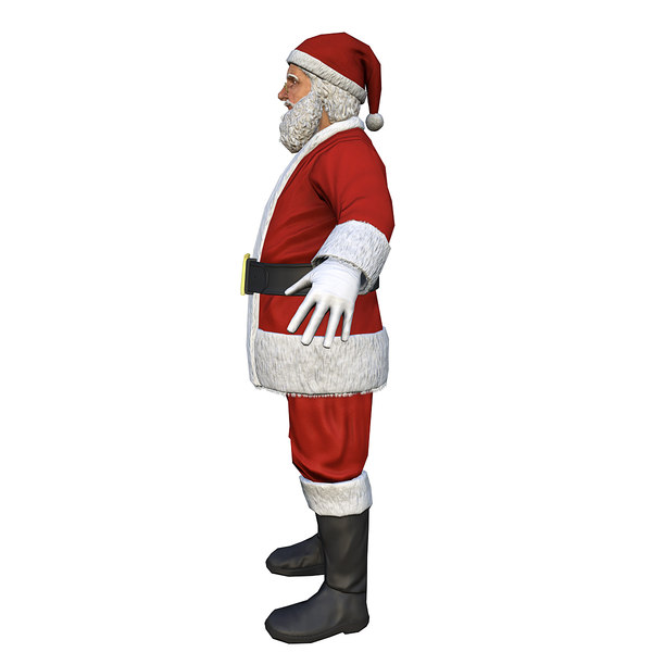 3d santa claus