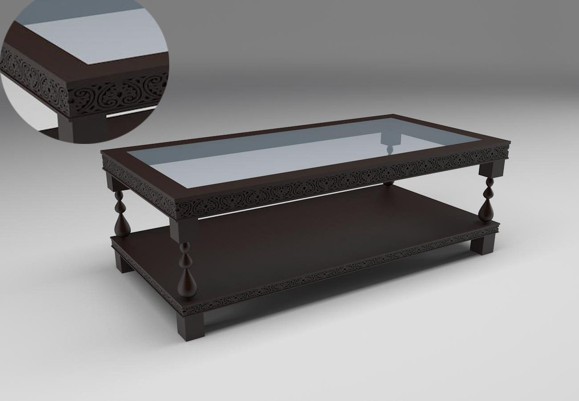 3d model coffee table