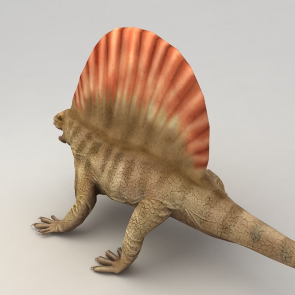 3d model of 13 dinosaur rigged pack