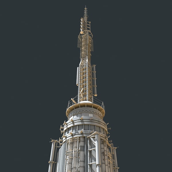 empire state building 3d model