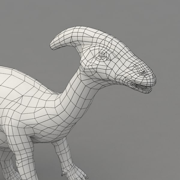 3d model of 13 dinosaur rigged pack
