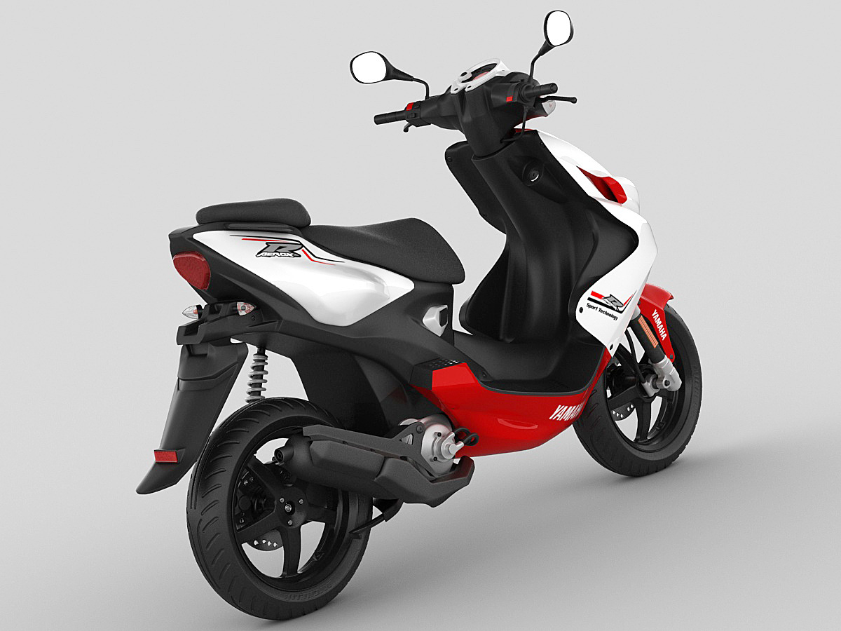 yamaha aerox r 3d max