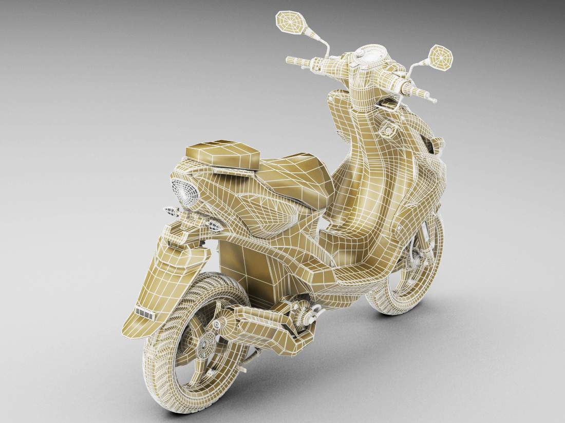 yamaha aerox r 3d max