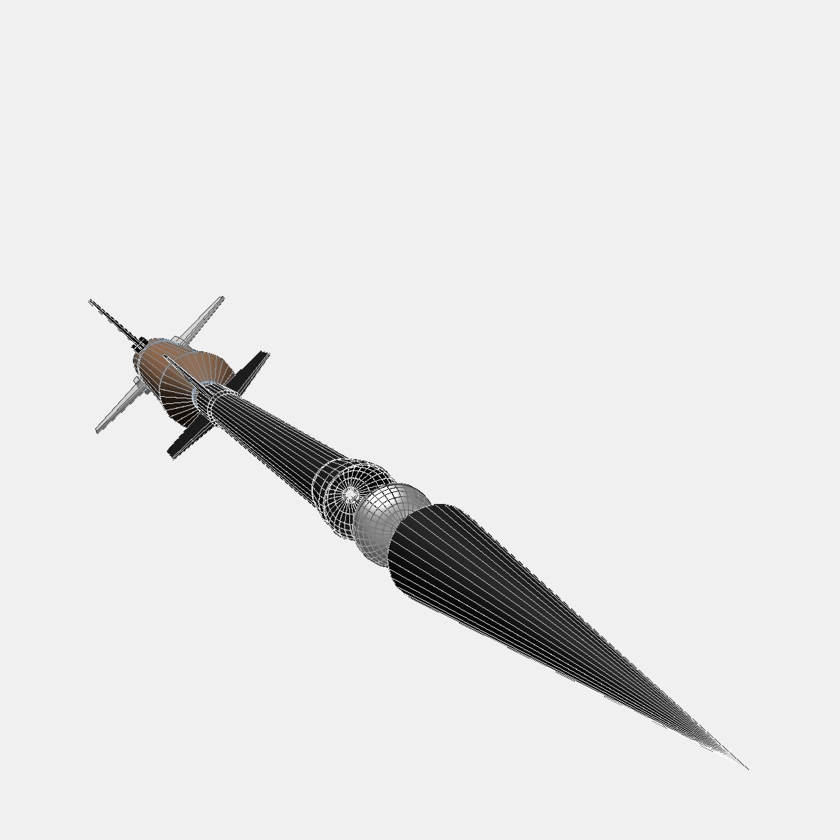 3d sounding rocket nike deacon