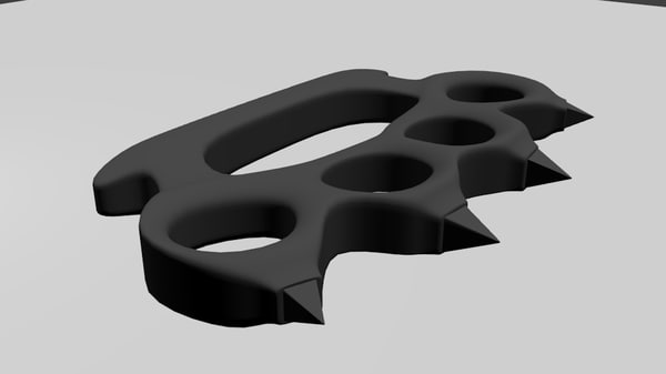 Brass Knuckles 3D Models for Download | TurboSquid